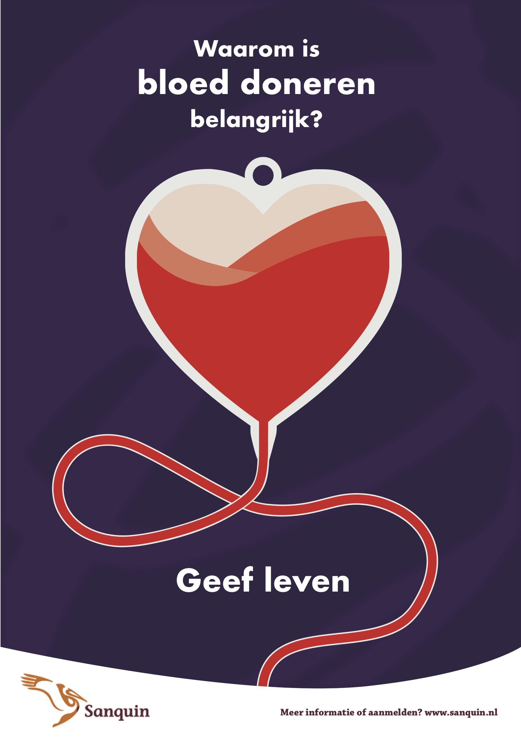Sanquin Campagne Poster – Fébe Walhout